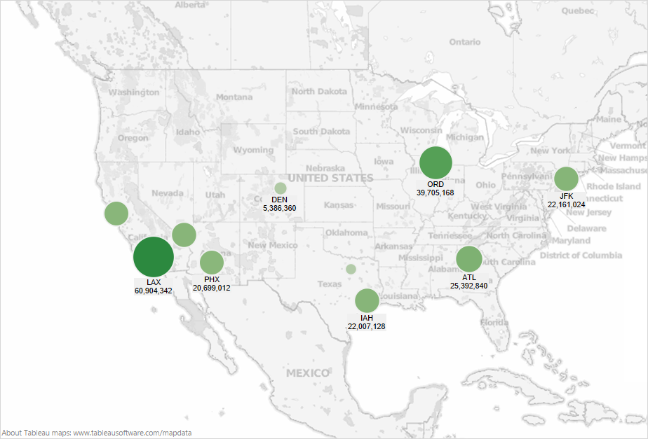 Tableau visualizations for logistics operations - Incentius